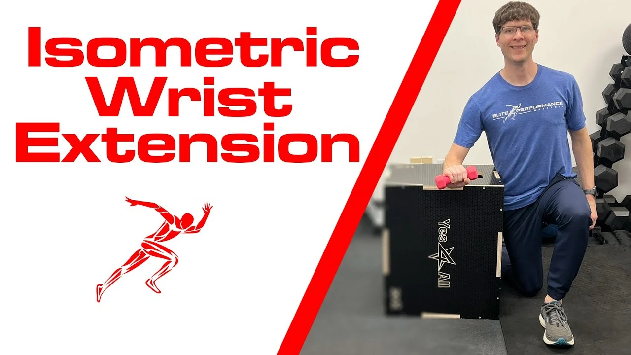 Isometric Wrist Extension | Wrist Exercises | Elite Performance Institute