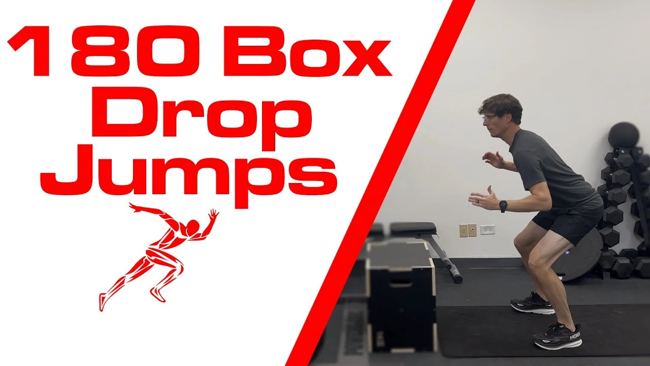 180 Box Drop Jumps | Plyometric Exercises | Elite Performance Institute